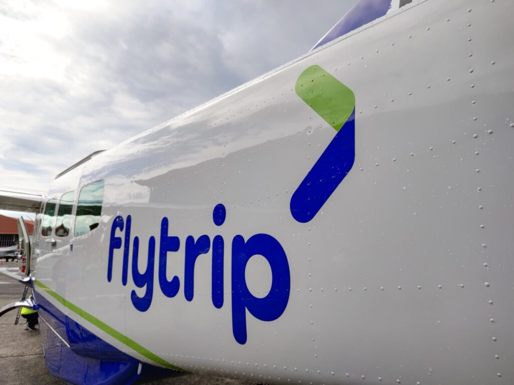 Flytrip presentó su nuevo avión para la expansión de las operaciones - Destinypty